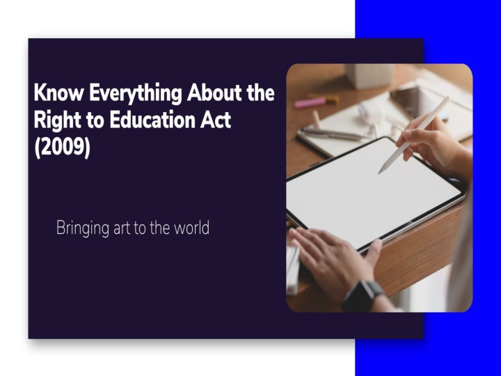 PPT - Know Everything About the Right to Education Act (2009 ...