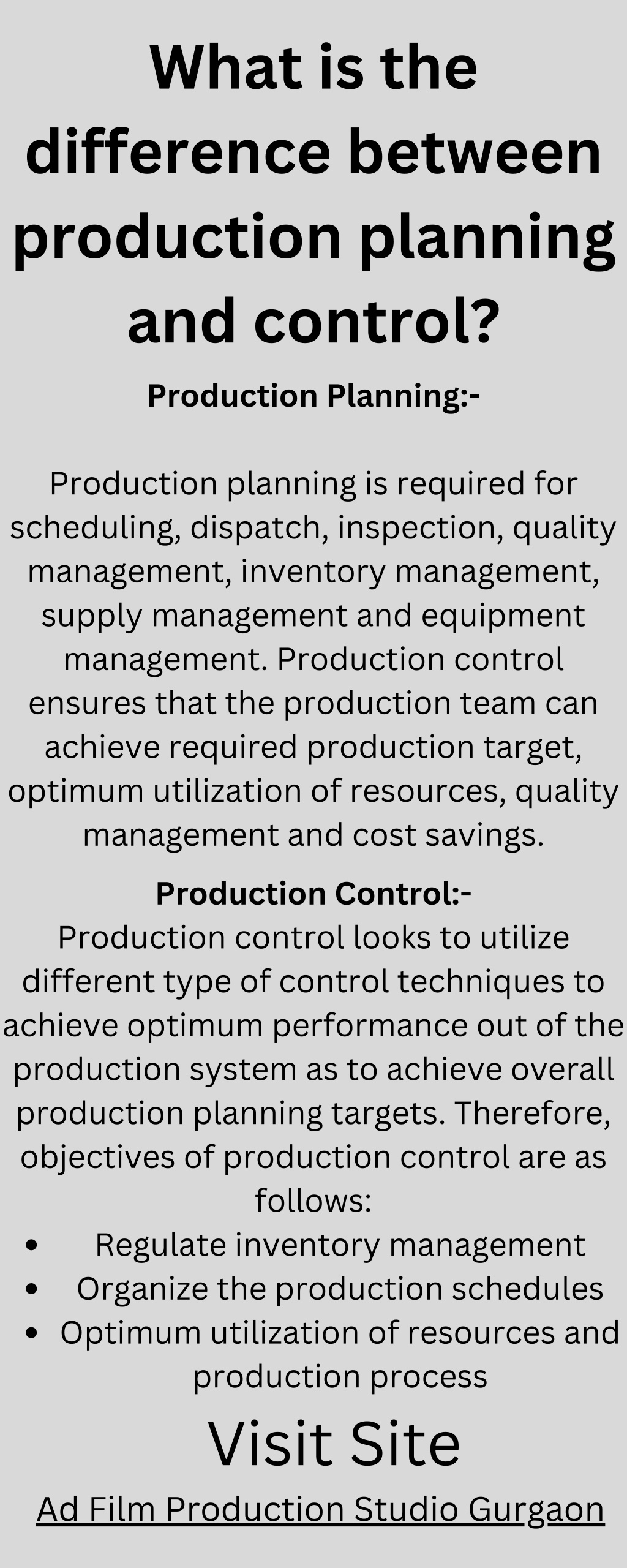 PPT - Ad Film Production Studio Gurgaon PowerPoint Presentation, free ...