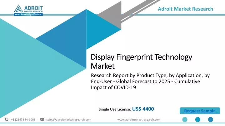 PPT - Display Fingerprint Technology Market PowerPoint Presentation ...
