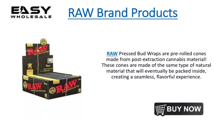 PPT - RAW Brand Products PowerPoint Presentation, free download - ID ...
