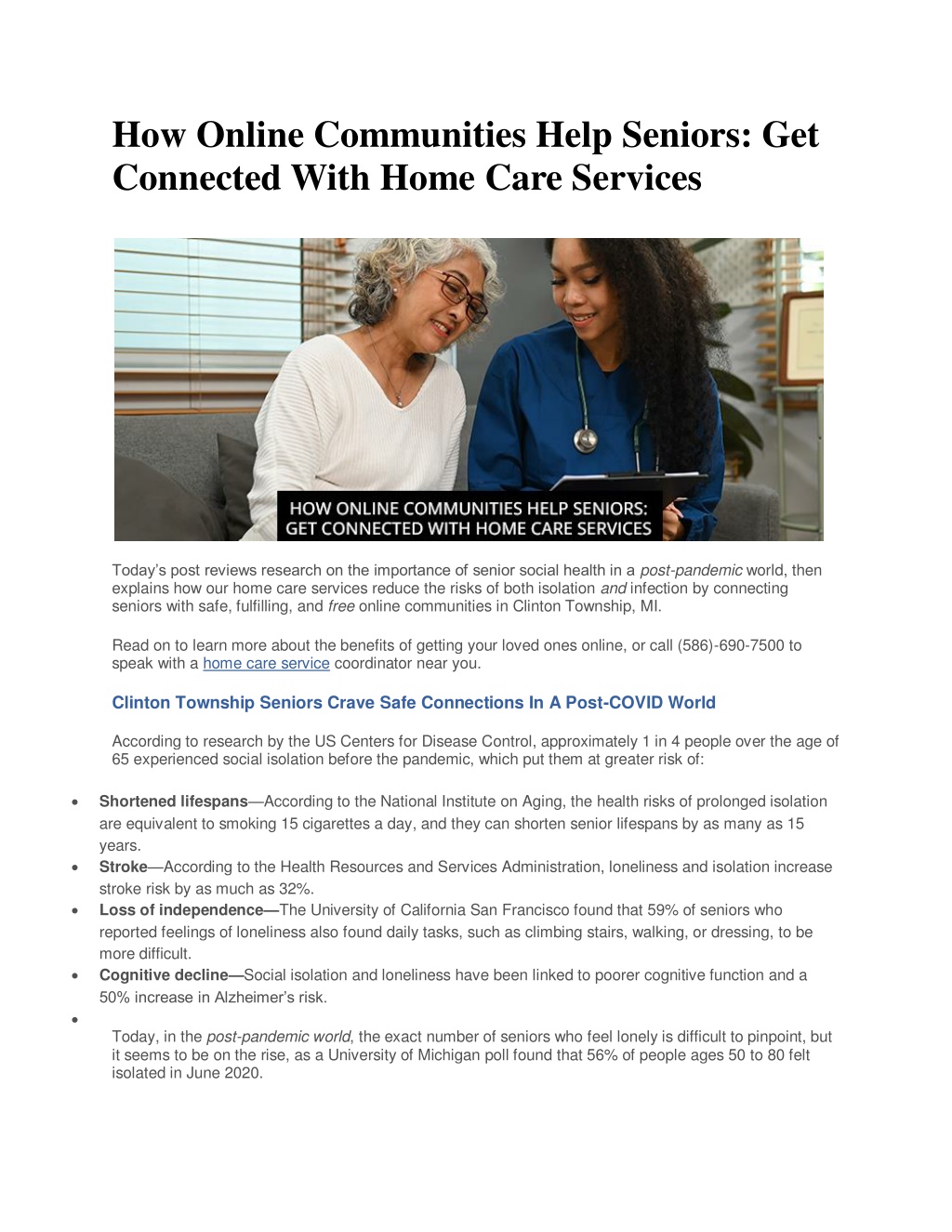 PPT - How Online Communities Help Seniors PowerPoint Presentation, free ...