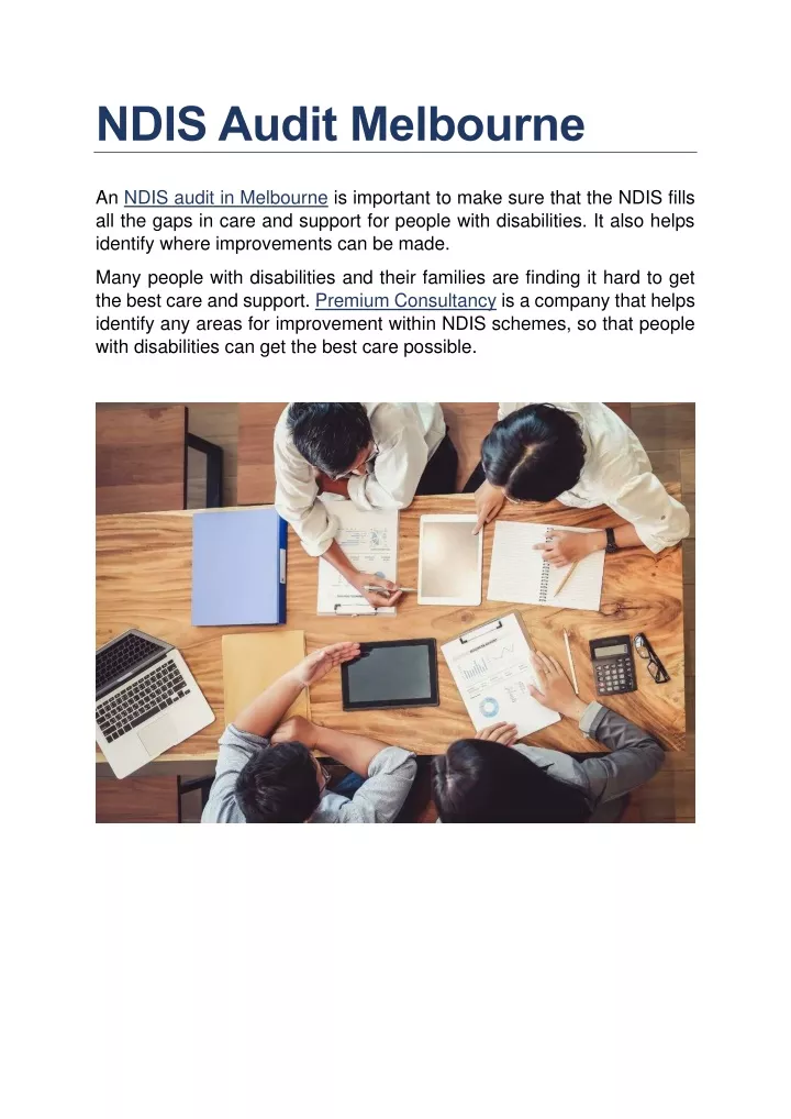 PPT - NDIS Audit Melbournee PowerPoint Presentation, free download - ID ...