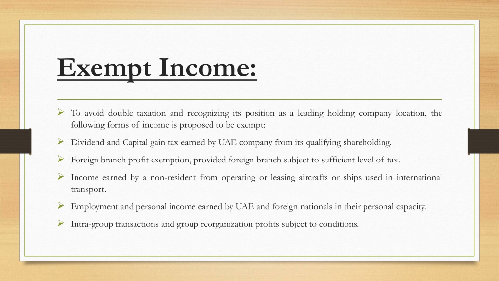 PPT - UAE Corporate Tax (UAE CT)- Elevate Accounting & Auditing ...