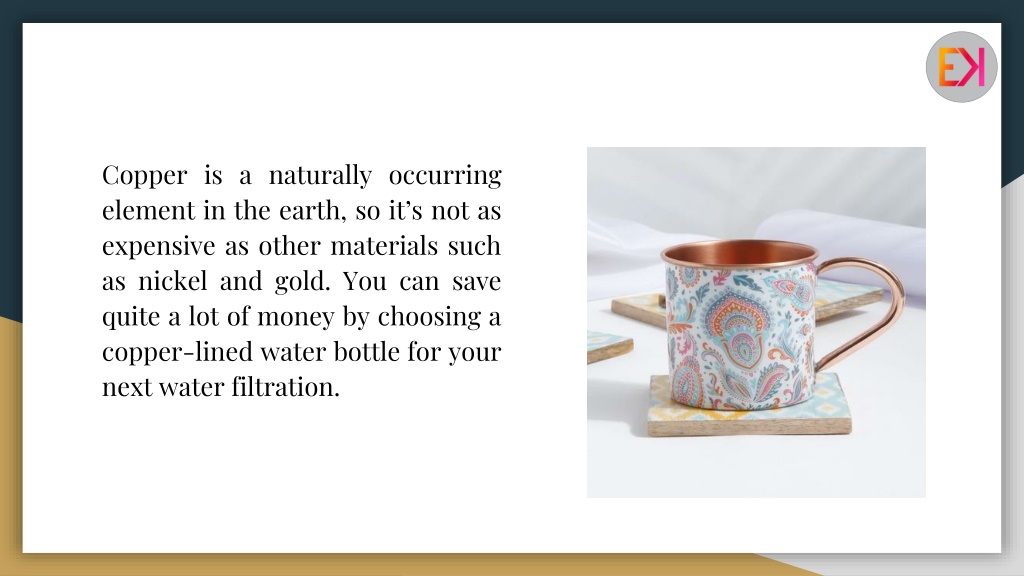 PPT - Importance of Drinking water from copper bottle PowerPoint ...