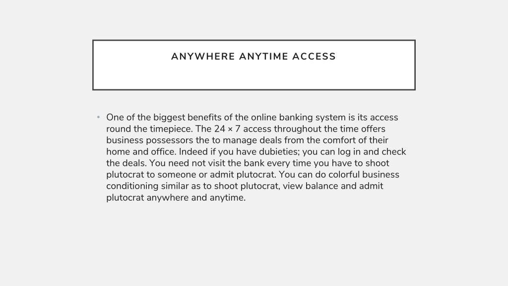 PPT - 5 crucial Benefits of Online Banking for SMBs PowerPoint Presentation - ID:11821750