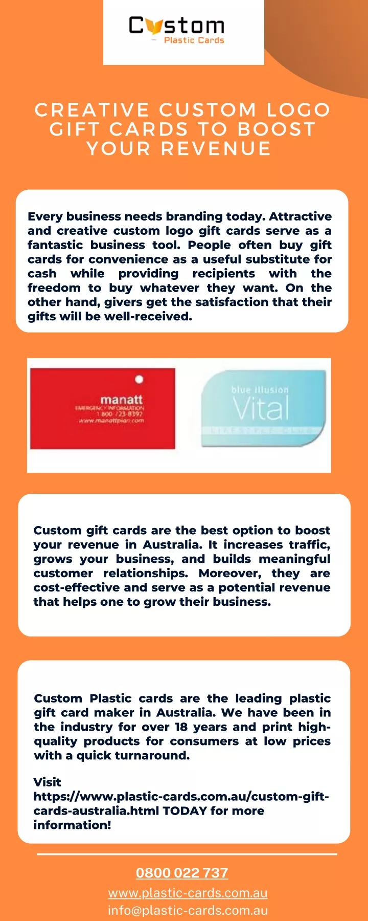 PPT - Creative Custom Logo Gift Cards to Boost Your Revenue PowerPoint ...