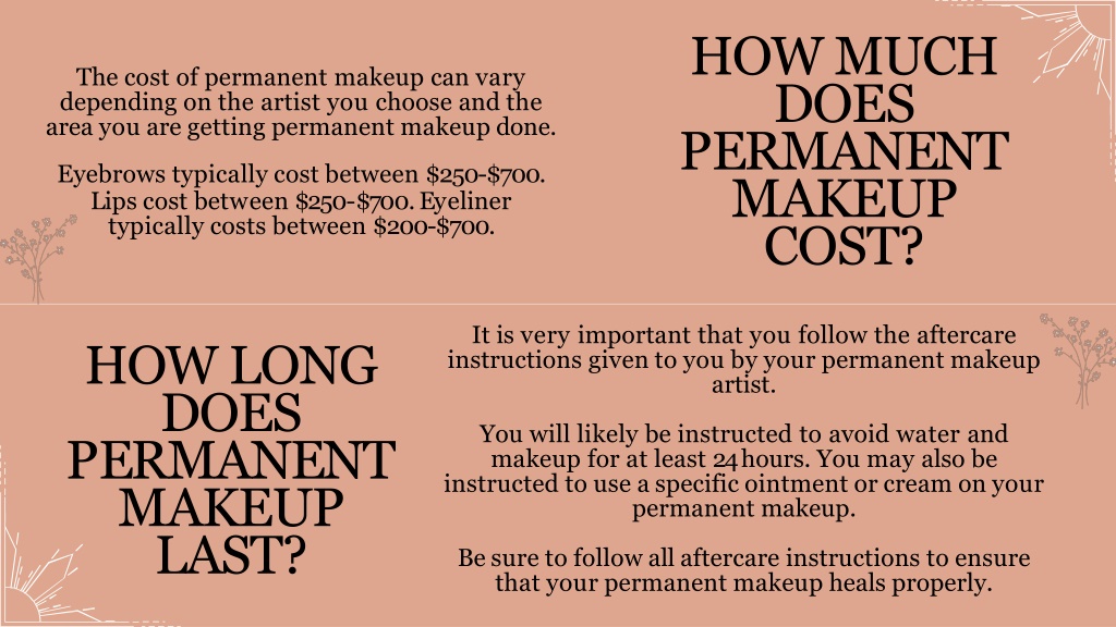 PPT - A COMPLETE GUIDE TO PERMANENT MAKEUP FROM SAFETY TO COST PowerPoint Presentation - ID:11822686