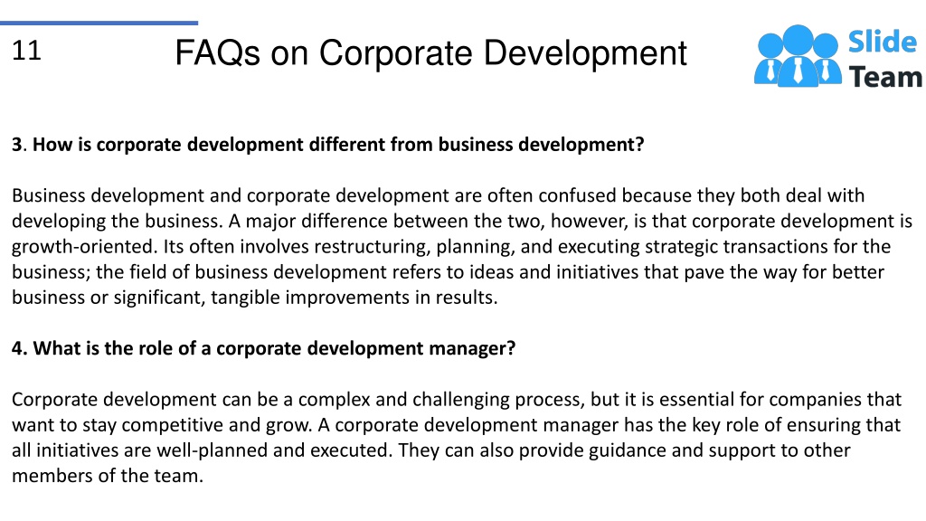 PPT - 10 Corporate Development Templates to Facilitate Organizational ...