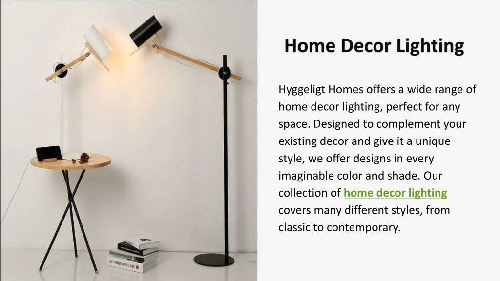 PPT - Home Decor Lighting: Best Prices, Brands, and Quality PowerPoint ...