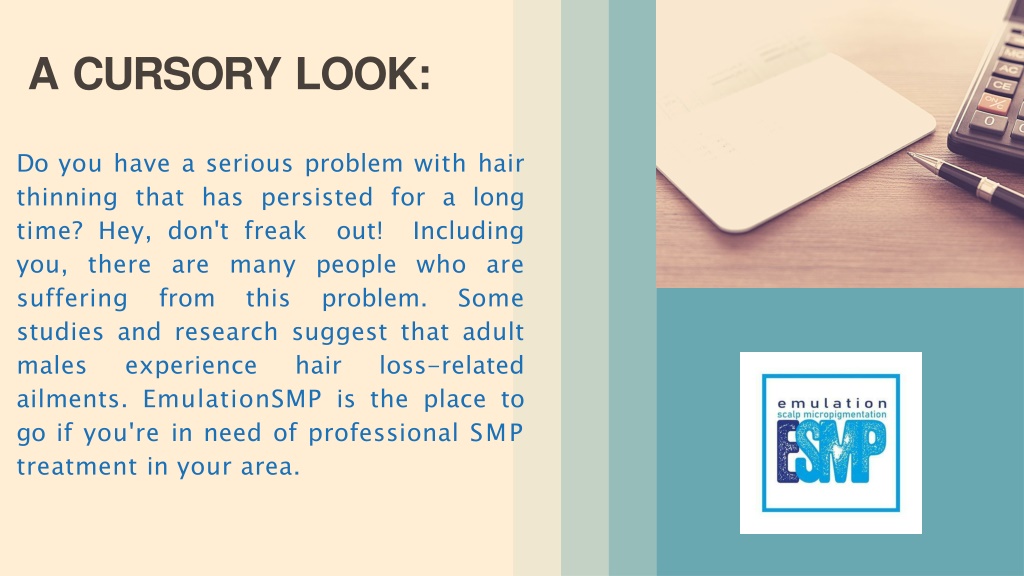 PPT - Experts Solution for Hair Thinning| Professional SMP Treatment ...