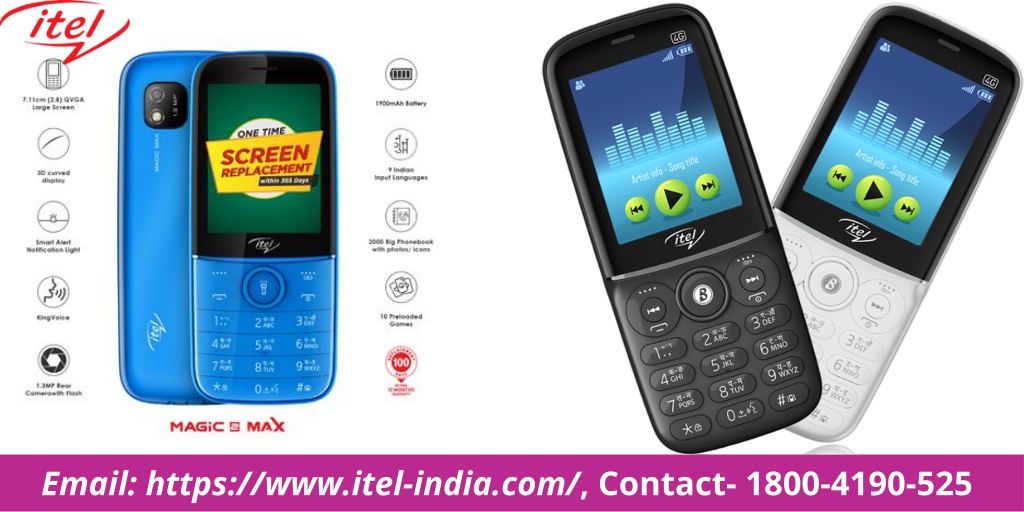 PPT - With a tonne of exciting features, Itel releases the Magic 2 4G ...