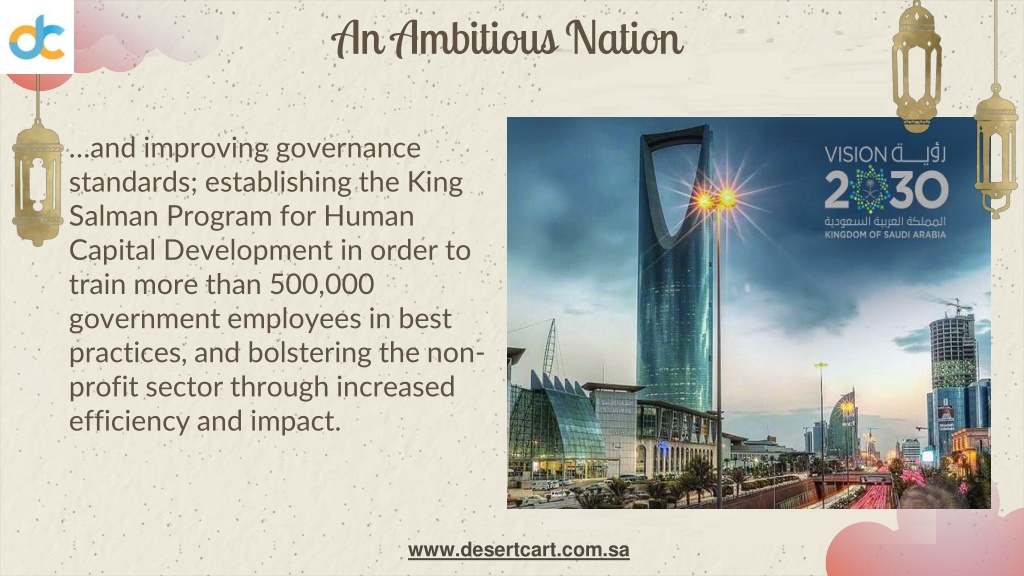 PPT - Saudi Vision 2030 - A Grand Growth Plan for the Kingdom ...