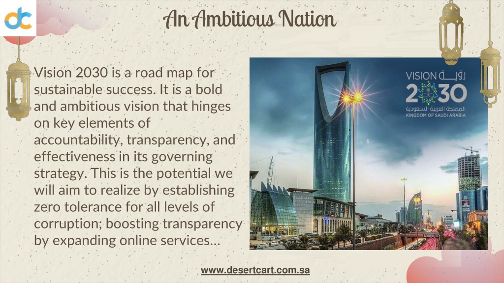 PPT - Saudi Vision 2030 - A Grand Growth Plan for the Kingdom ...
