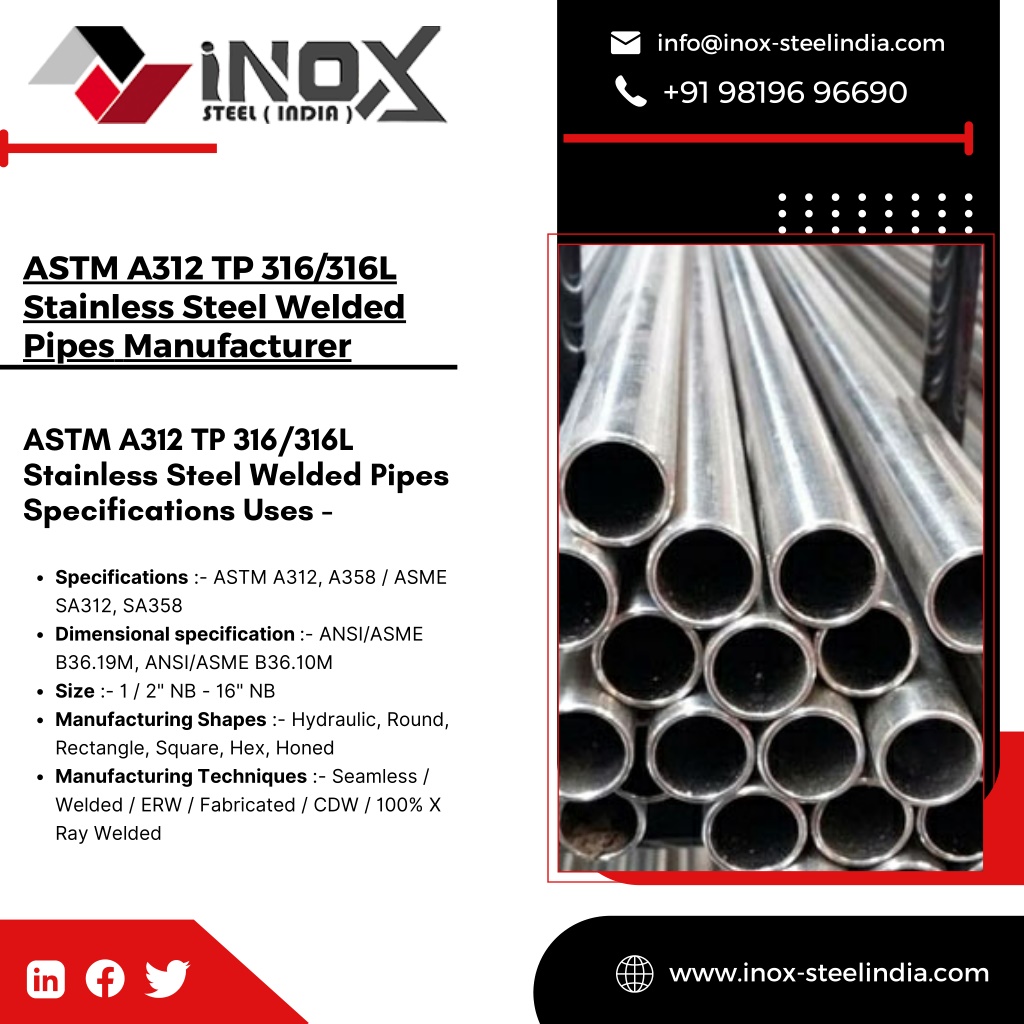 PPT - SS Pipe | Carbon Steel Pipes | Monel Pipes | Inox Steel India ...