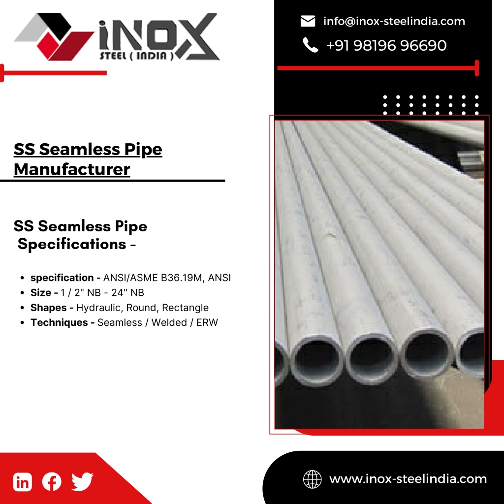 PPT - SS Pipe | Carbon Steel Pipes | Monel Pipes | Inox Steel India ...