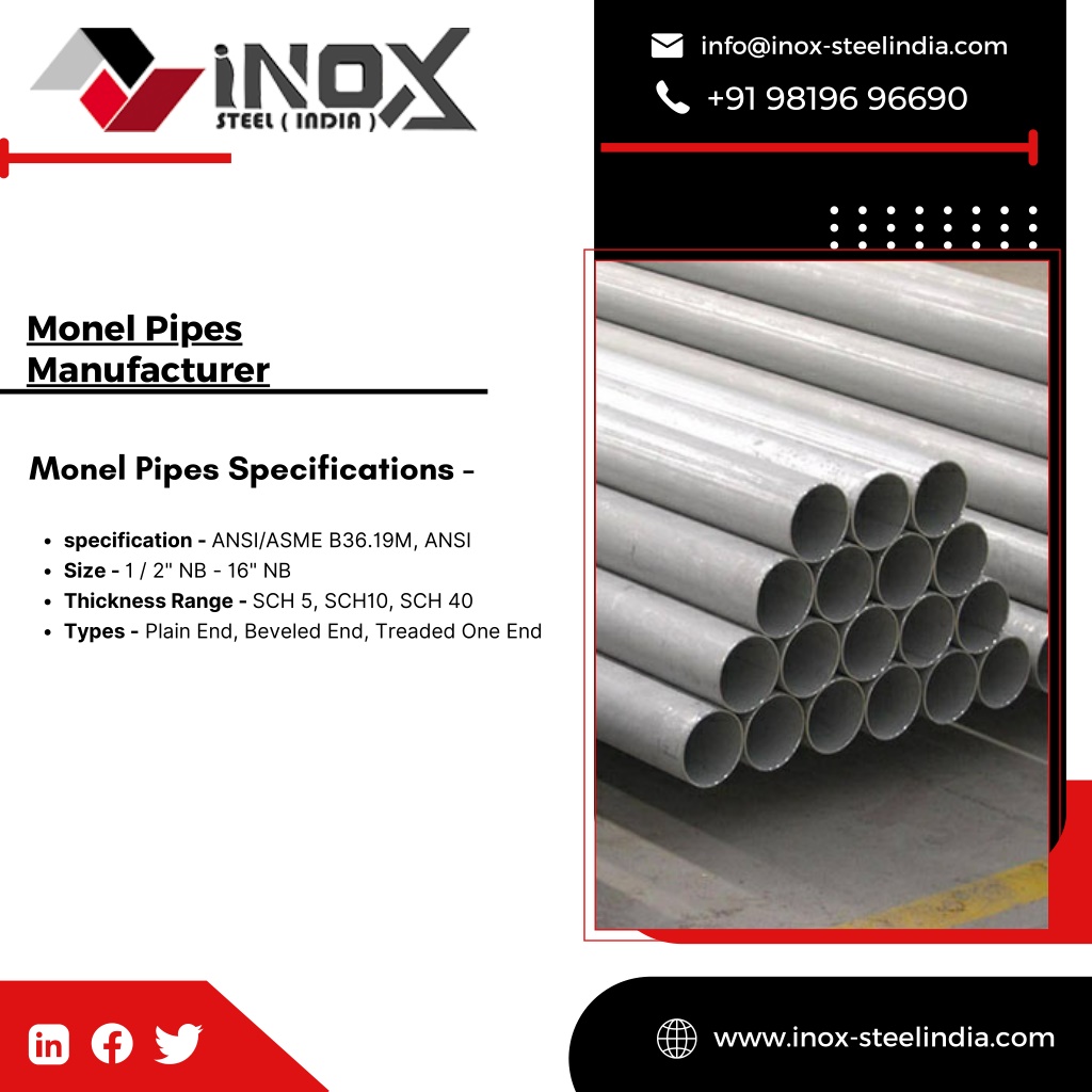 PPT - SS Pipe | Carbon Steel Pipes | Monel Pipes | Inox Steel India ...