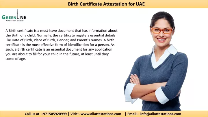 PPT - Know about Birth Certificate Attestation for UAE PowerPoint ...