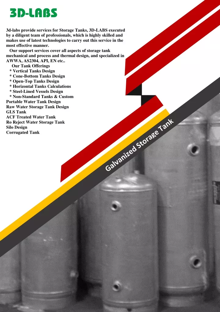 PPT - galvanized storage tank PowerPoint Presentation, free download ...