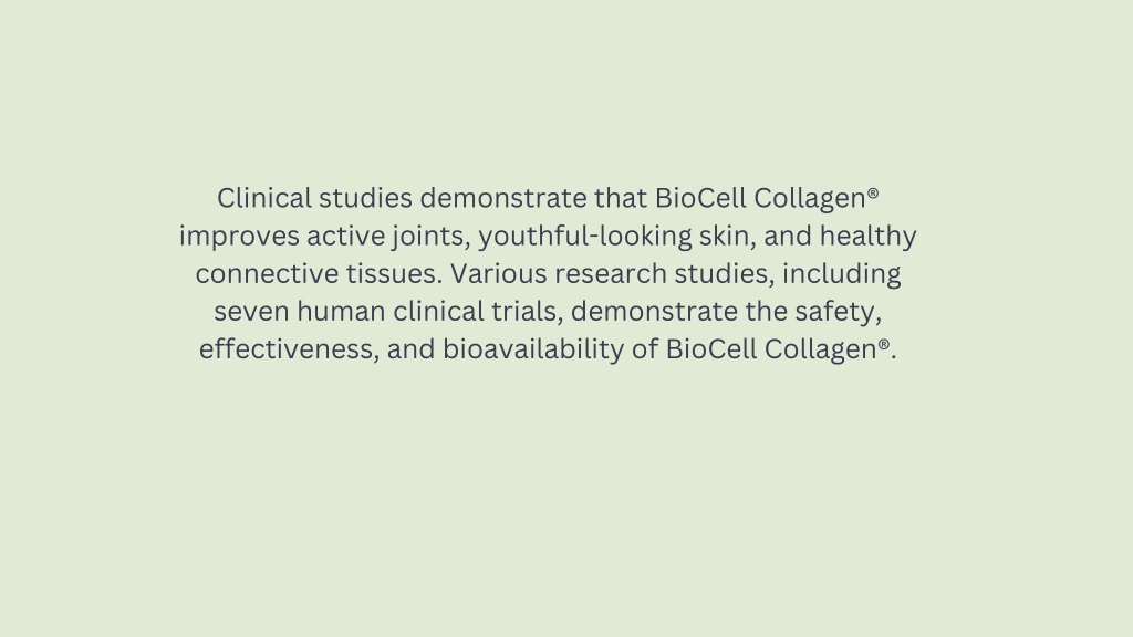 PPT - Biocell Collegen Benefits PowerPoint Presentation, free download ...