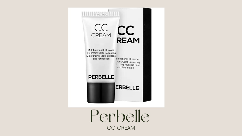 PPT - What Key Ingredients Make Perbelle CC Cream A Fantastic Product ...