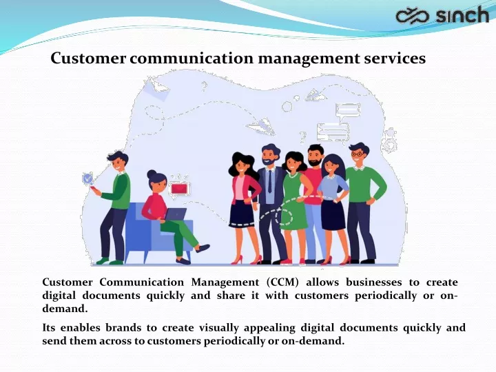 PPT - Customer communication management services PowerPoint ...