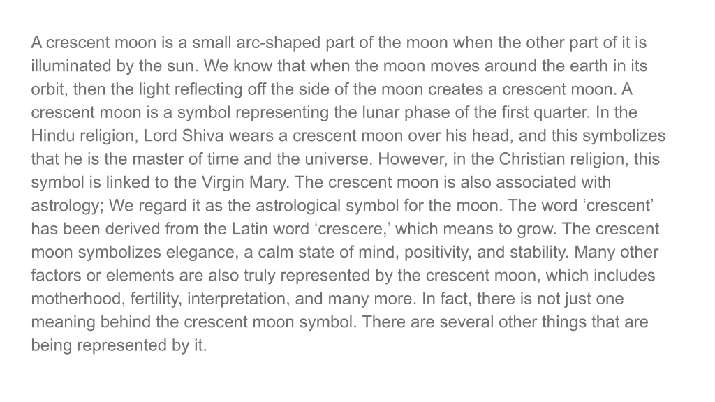 PPT - What does a crescent moon tattoo mean? PowerPoint Presentation ...
