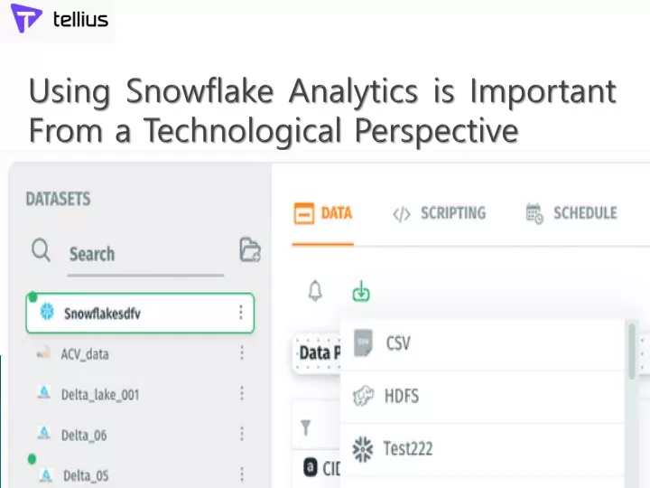 PPT - Using Snowflake Analytics is Important From a Technological ...