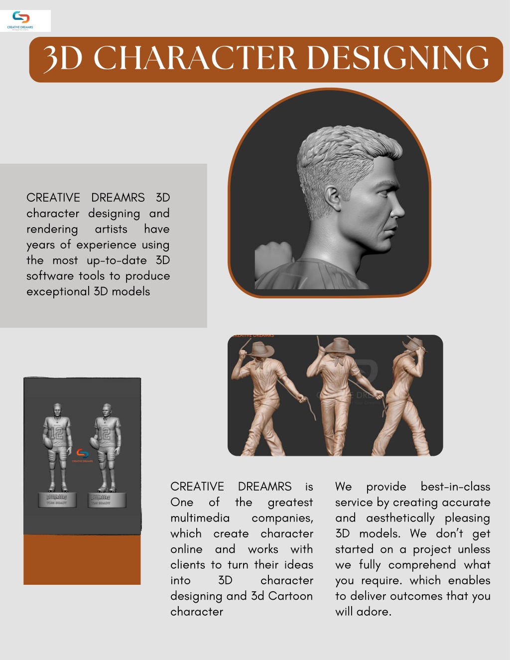 PPT - The finest 3D character designing- CREATIVE DREAMRS PowerPoint ...