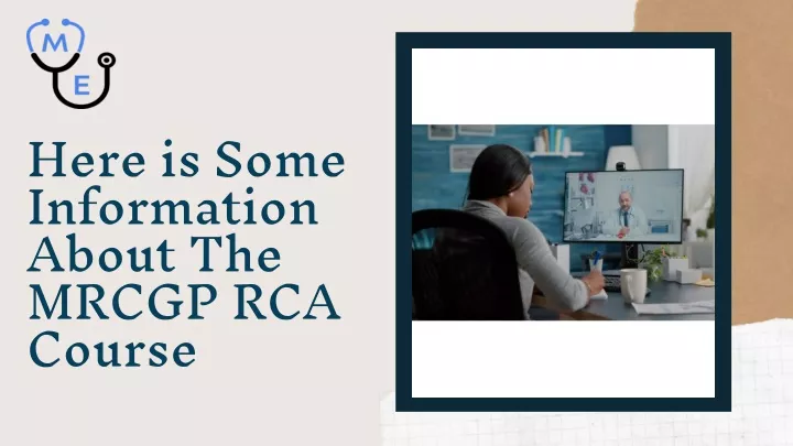 PPT - A Guide to the MRCGP RCA Course PowerPoint Presentation, free ...