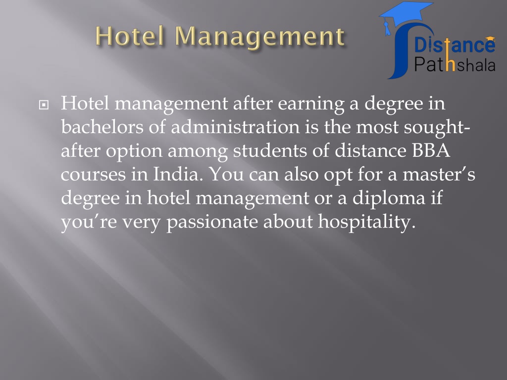 PPT - What is the Scope of BBA in Distance Education Learning in India ...
