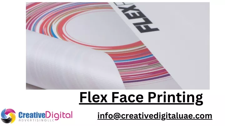 PPT - Flex Face Printing PowerPoint Presentation, free download - ID ...