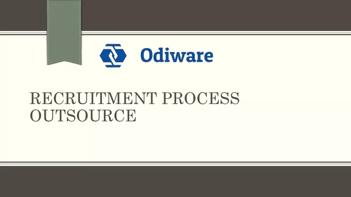 PPT - Recruitment process outsource PowerPoint Presentation, free ...