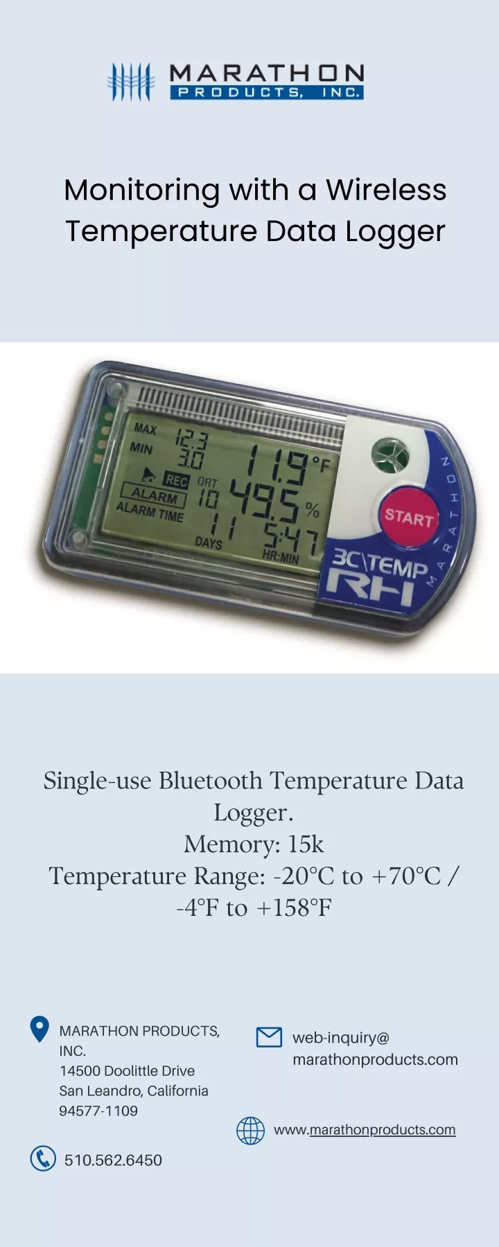 PPT - Monitoring with a Wireless Temperature Data Logger PowerPoint Presentation - ID:11838432