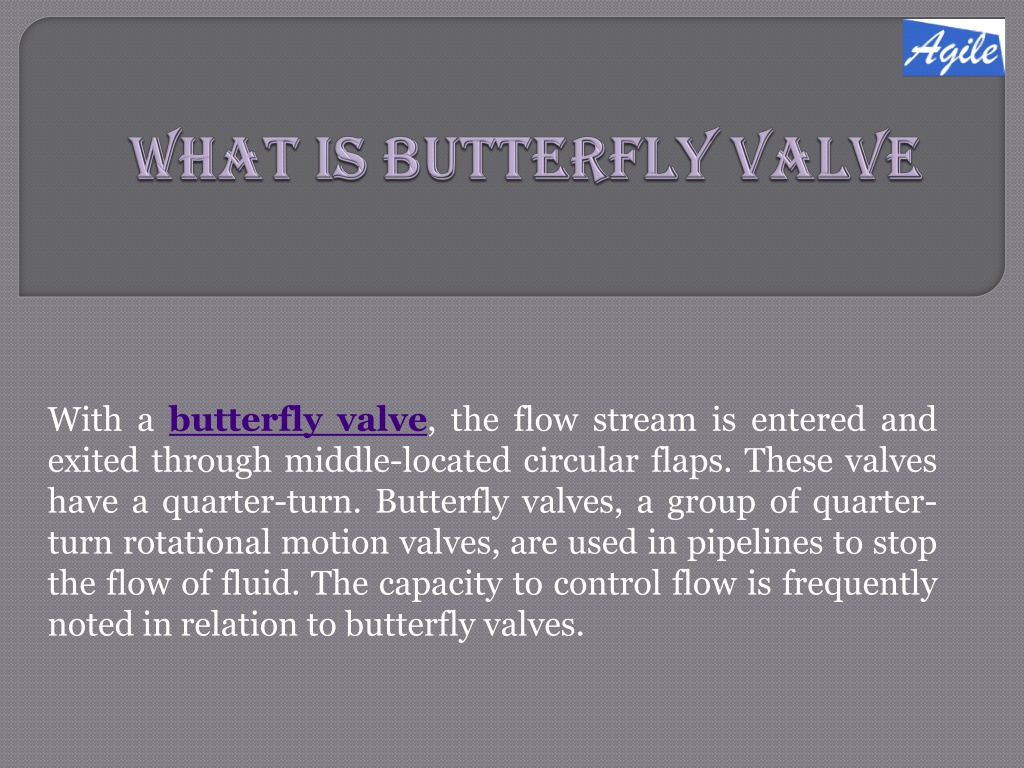 PPT - What is butterfly valve PowerPoint Presentation, free download ...