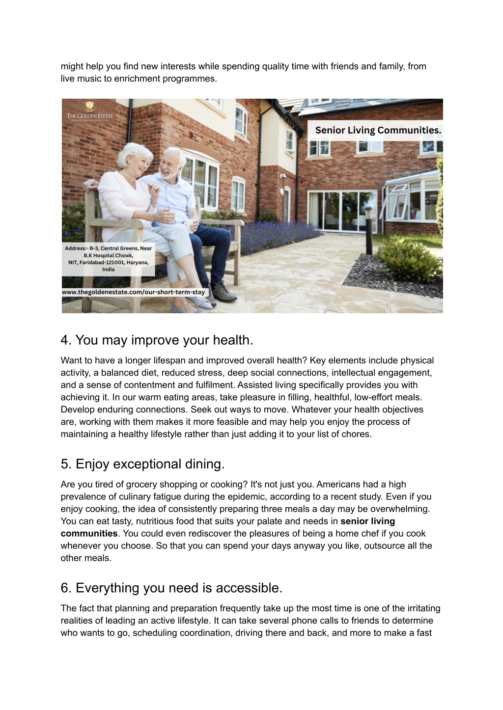 PPT - Top 10 Reasons To Consider Senior Living Communities PowerPoint ...