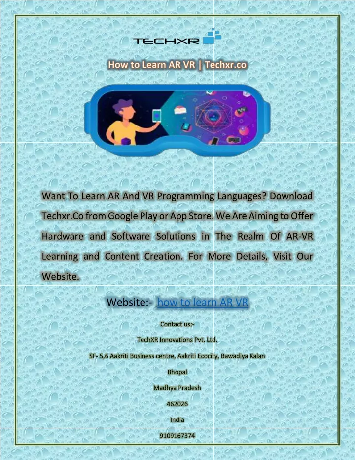 PPT - How to Learn AR VR | Techxr.co PowerPoint Presentation, free download - ID:11839641