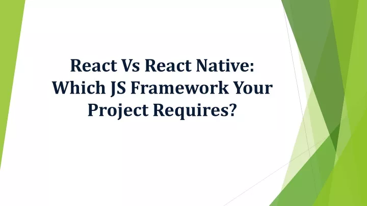PPT - React Vs React Native- TRT PowerPoint Presentation, free download - ID:11840054