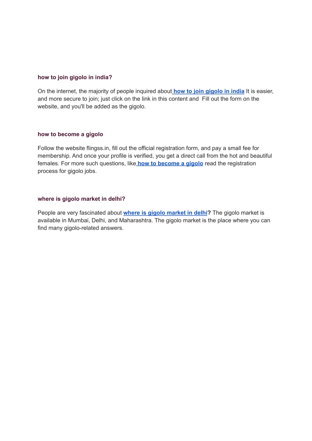 PPT - Gain experience and facility of gigolo club by gigolo app ...