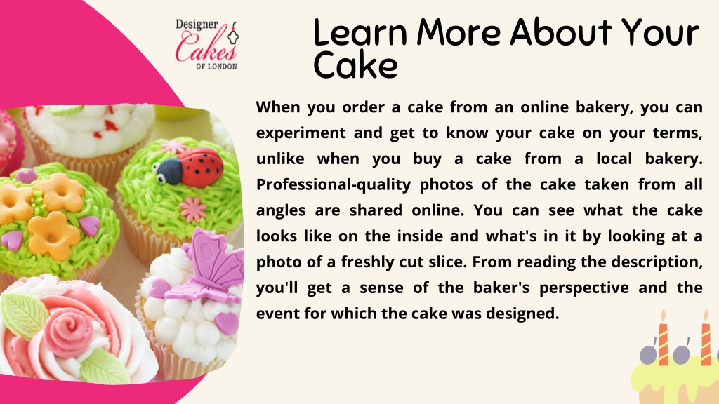 PPT - Reasons Why Buying a Freshly Baked Cake Online Is the Best Option ...