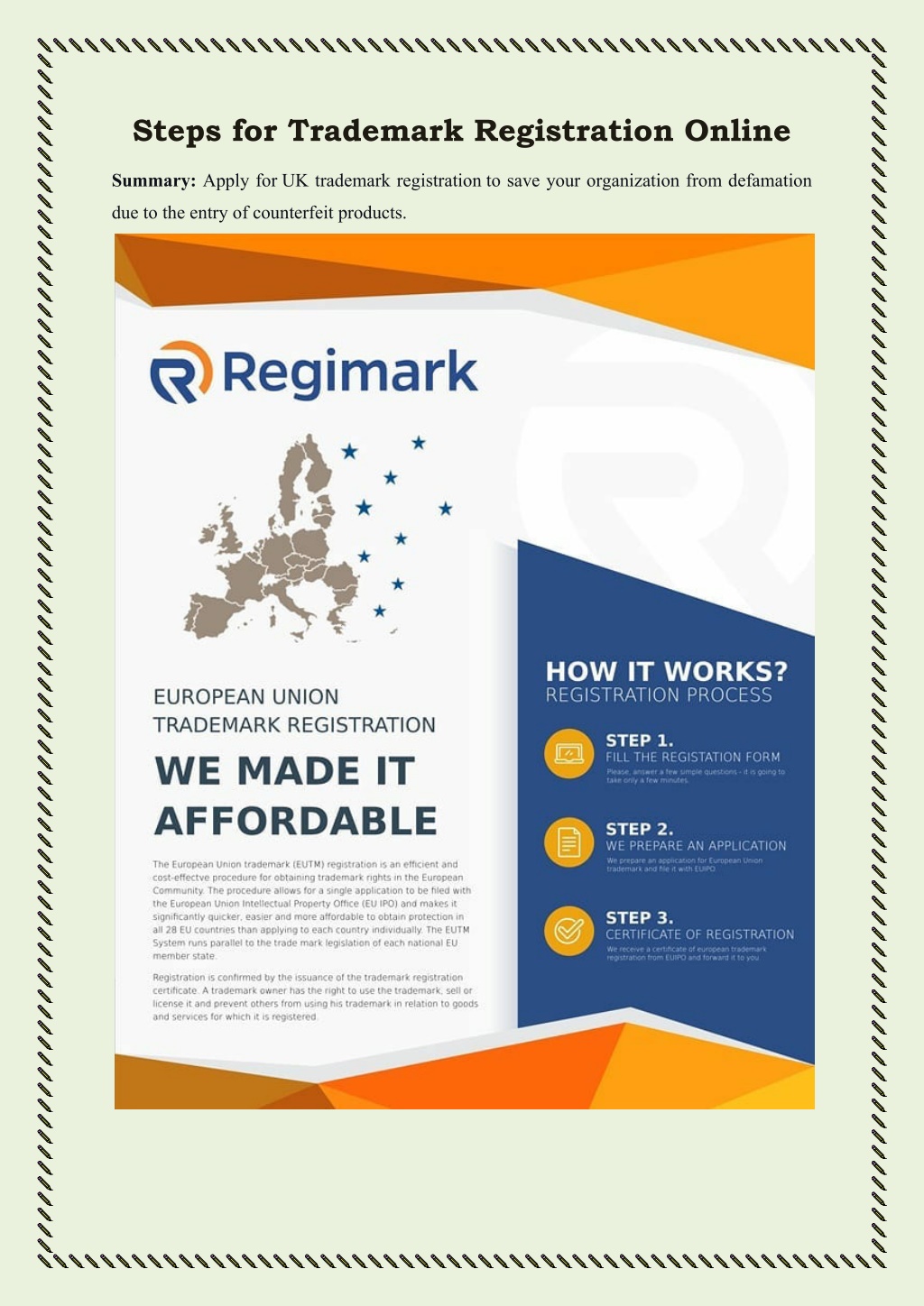 PPT - Steps for Trademark Registration Online PowerPoint Presentation ...