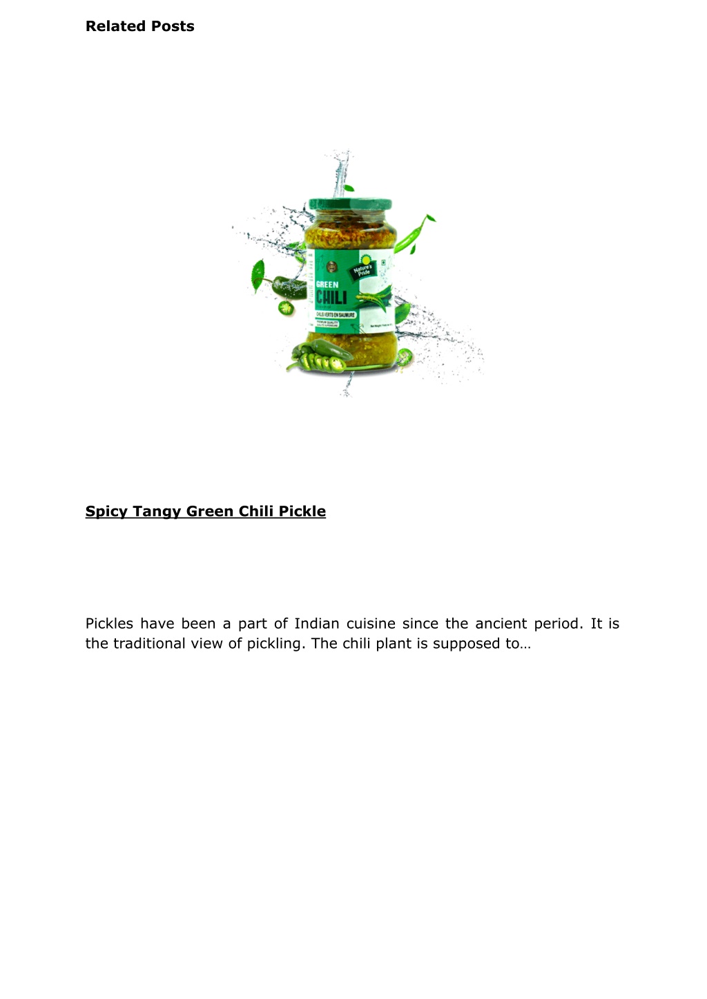 PPT - Best Indian Pickle Brands are Truly Tempting PowerPoint ...