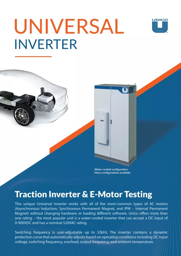 PPT - Universal Inverters For Testing | EV Battery Emulator - Unico ...