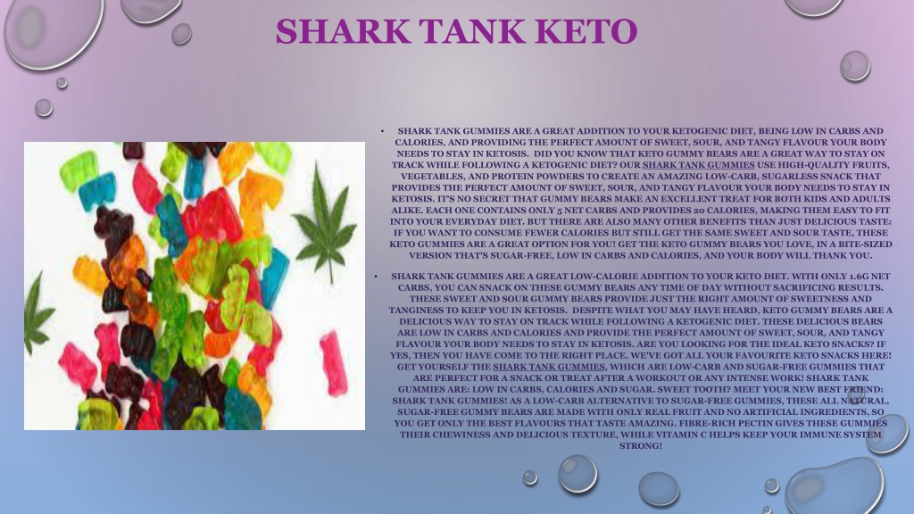 PPT - Shark Tank Gummies Reviews PowerPoint Presentation, free download ...