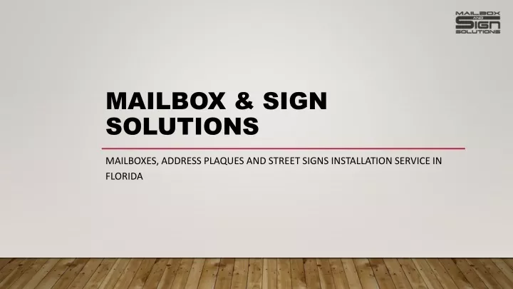 PPT - 8 High-Quality And Affordable HOA Mailboxes For The Community ...