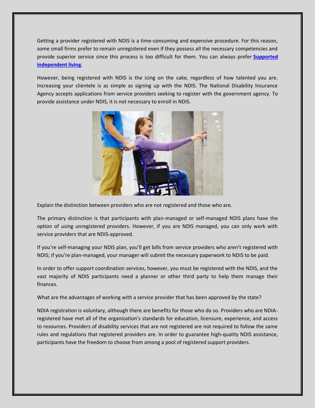 PPT - All the basics that you need to know about an NDIS service ...