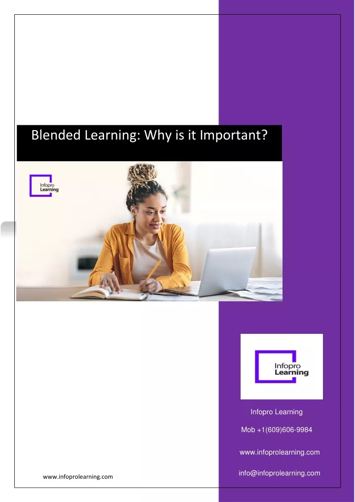 PPT - Blended Learning: Why is it Important? PowerPoint Presentation, free download - ID:11844478