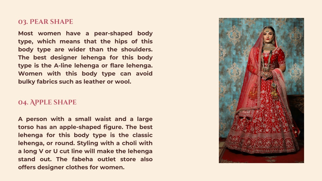 PPT - Fashion Tips for Choosing a Designer Bridal Lehenga That Fits ...