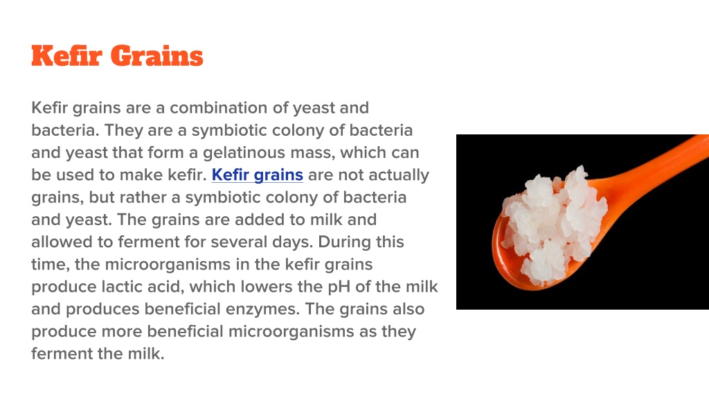 PPT - Things To Know About Kefir Grains PowerPoint Presentation, free ...