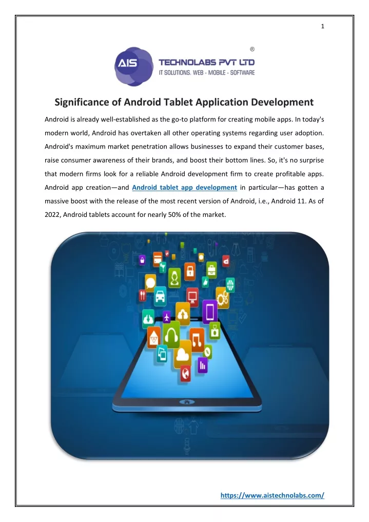 PPT - Significance of Android Tablet Application Development PowerPoint Presentation - ID:11846878
