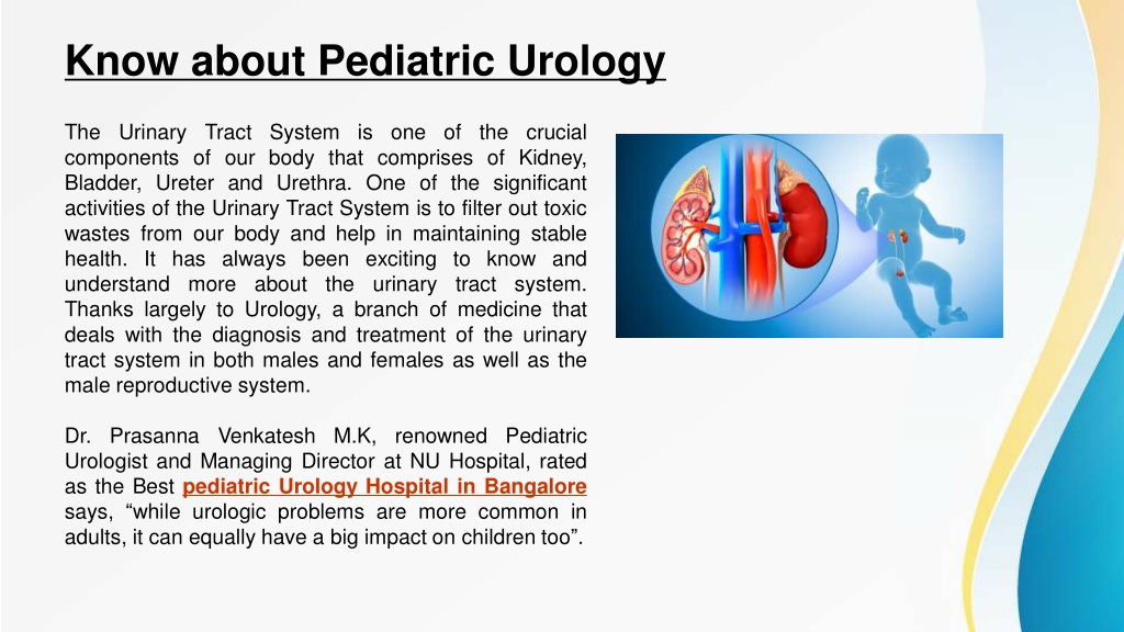PPT - Pediatric Urology Hospitals Bangalore PowerPoint Presentation ...